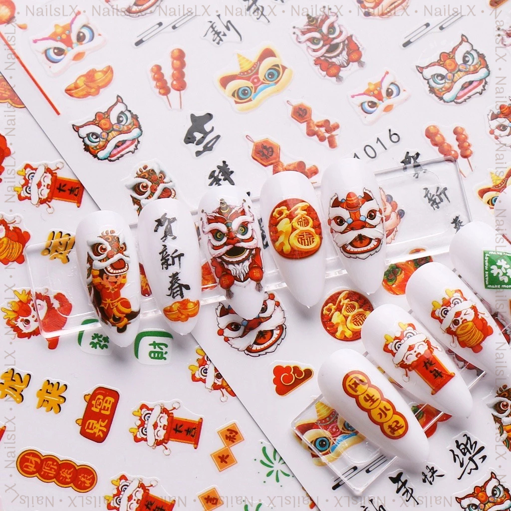 Stickers Cute 2D dragonCNY Stickers HandPieces CNY 2024 | Shopee Malaysia