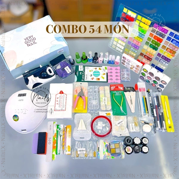 Nail COMBO 54 Piece (COMBO) | Shopee Malaysia