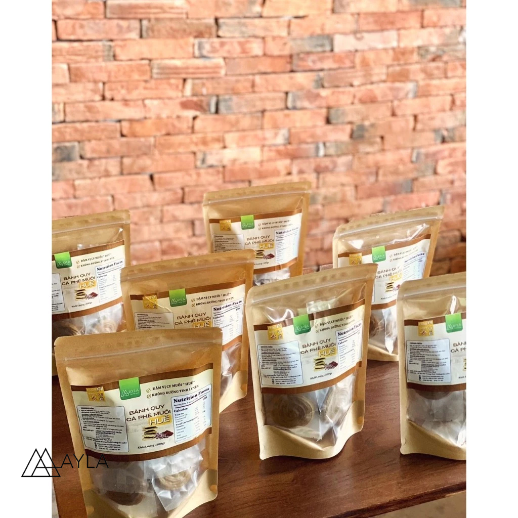 [ Hue SPECIALTY ] SALT COFFEE BISCUITS " HUE ", MADE FROM WHOLE BRAN ...