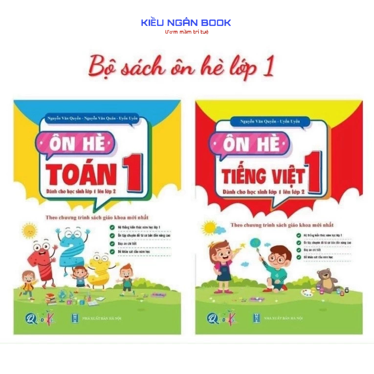 Book - Summer Review of Math and Vietnamese Grade 1 - For Students in ...