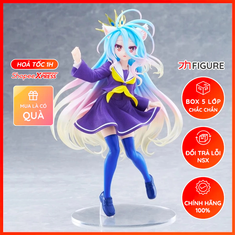 Shiro Model, No Game No Life, Nekomimi Seifuku ver.- Coreful Figure ...