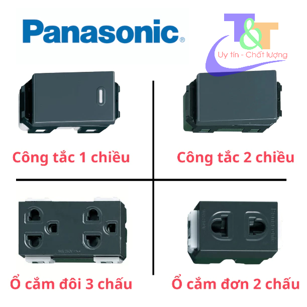 Switch Panasonic Wide Series Switch, Gray Socket | Shopee Malaysia