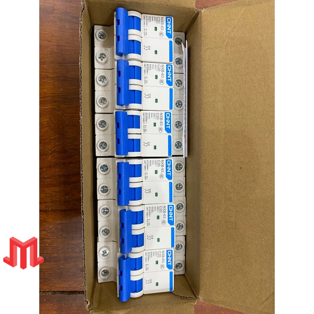 Aptomat MCB 2 Phase CHINT NXB-63 6A, 10A, 16A, 25A, 32A, 40A, 50A, 63A ...