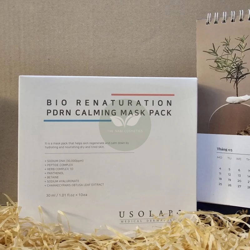 Usolab Stem cell Mask specializing in skin recovery - Bio Renaturation ...