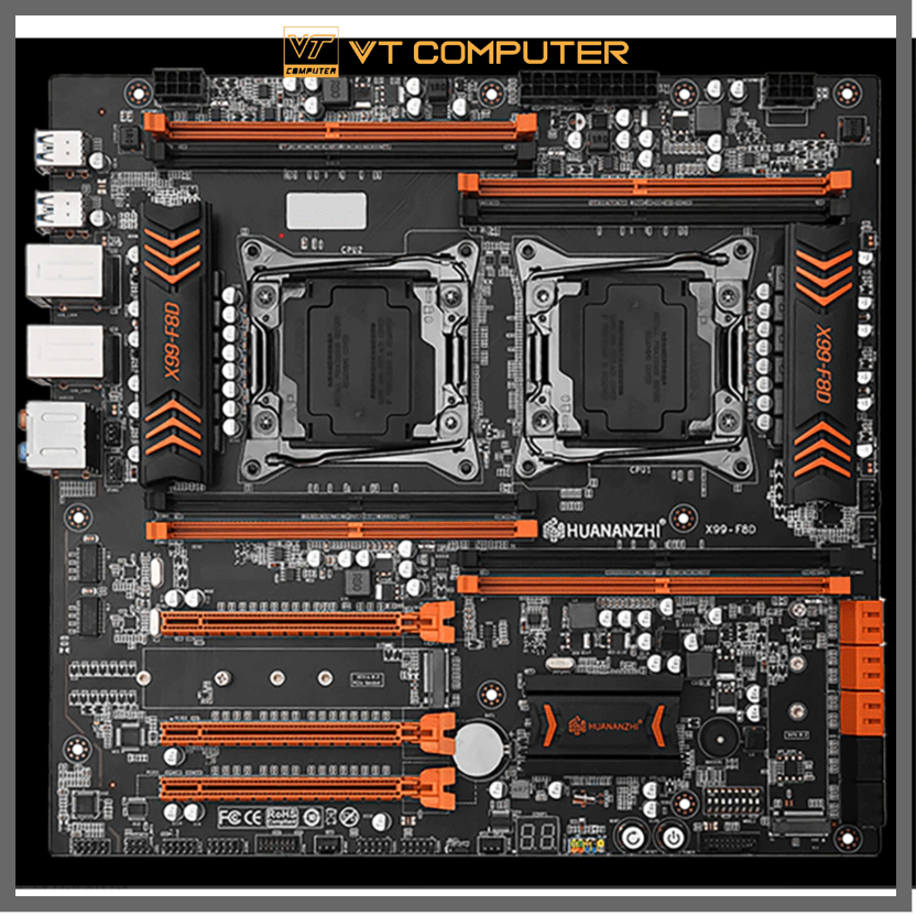 Main X99 Huanzhi F8D DUAL CPU NEW | Shopee Malaysia