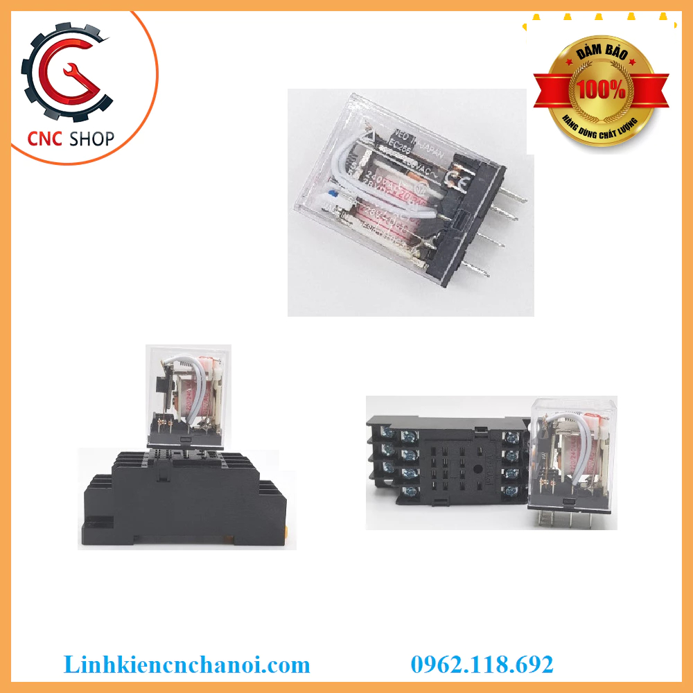 Omron 220v 14-pin Relay, 220v intermediate Relay (Quality product ...
