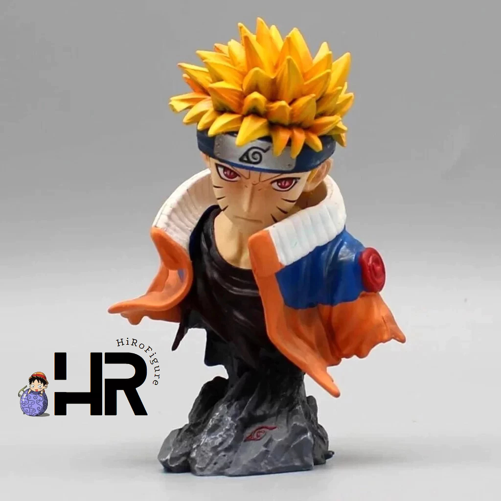 Naruto Anime Model Semi-Body - Naruto Model 10cm High [With Character ...