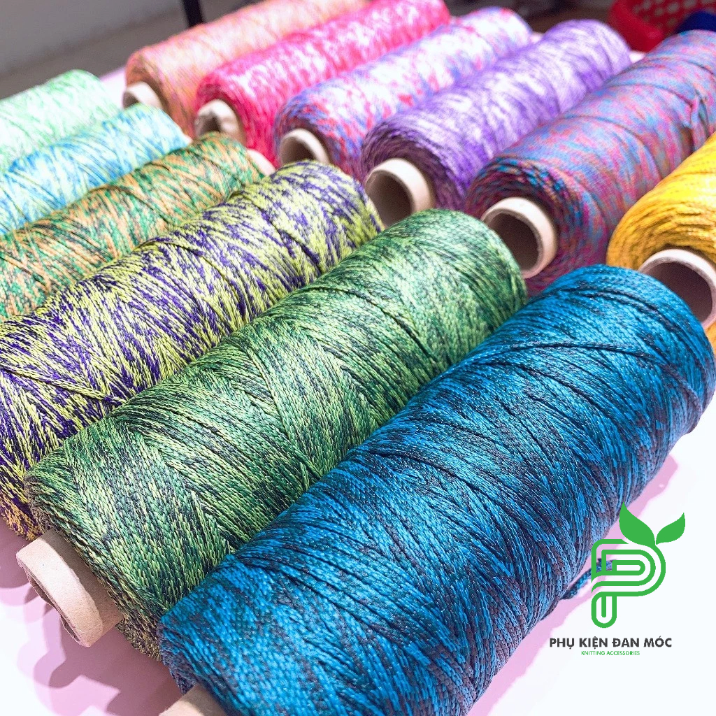 (New color) 2mm woven Yarn with paper core 125g Craft Yarn | Shopee ...