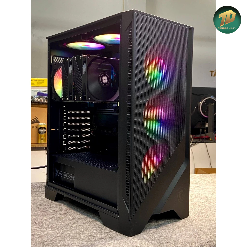 MSI MAG FORGE 120A AIRFLOW Computer Case – Mid Tower Case | Shopee Malaysia