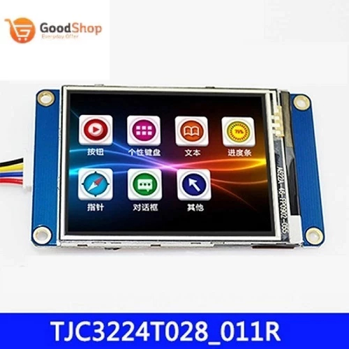 Usart HMI UART Touch Display LCD TFT HMI 2.8" 320x240 For Raspberry Pi 3 Arduino ESP32 | Shopee ...