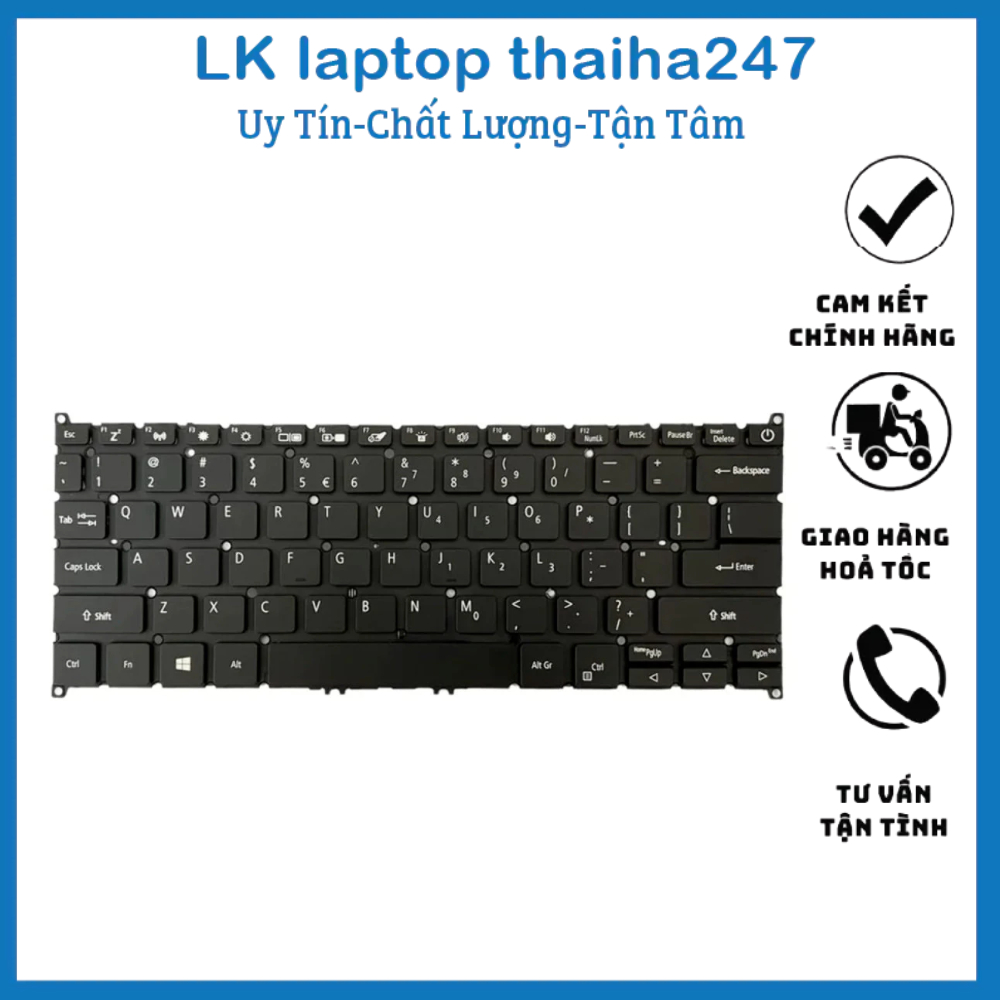 Laptop Keyboard Acer Swift Sf114 31 Sf114 32 Sf314 41 Sf314 54 New