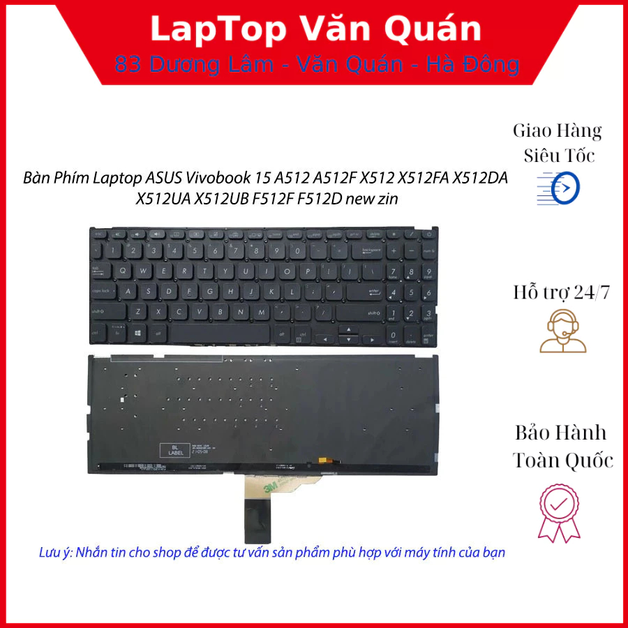Asus Vivobook 15 A512 A512F X512 X512FA X512DA X512UA X512UB F512F ...