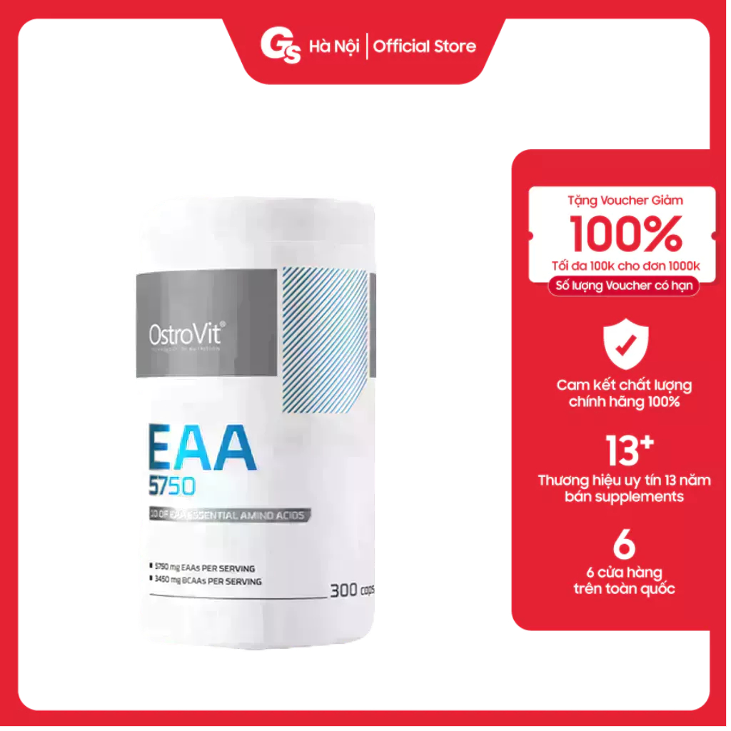 Ostrovit EAA 5750 Essential Amino Acid pills (300 Capsules) imported ...
