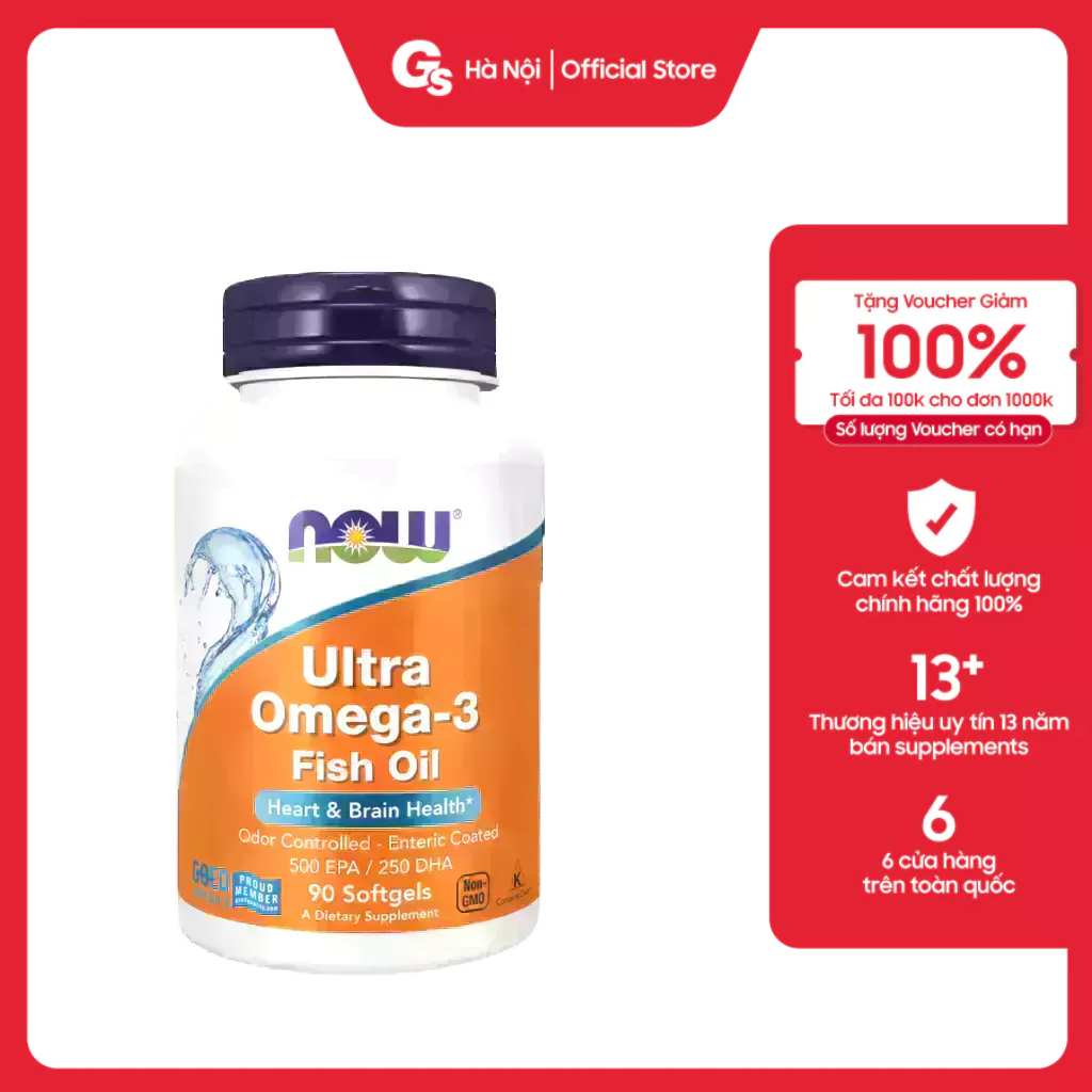 Now Ultra Omega-3 500 EPA/250 DHA fish oil pills imported from USA - Gymstore | Shopee Malaysia