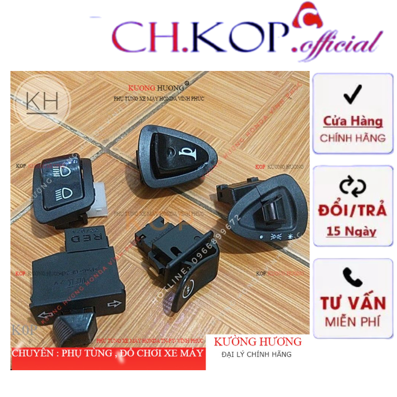 Light switch, horn, turn signal, fa cos, starter for new honda ...