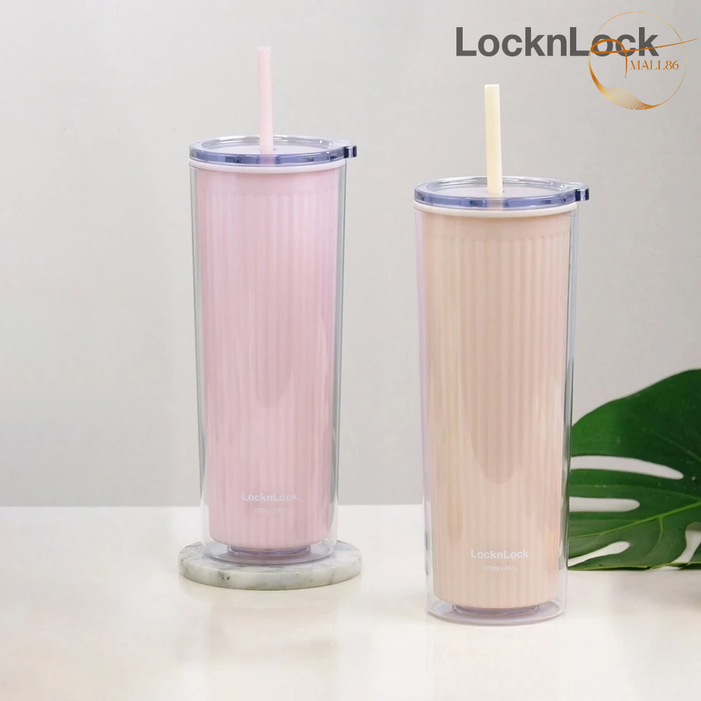 Locknlock Cold Cup 2-layer Plastic Cup HAP528 720ml | Shopee Malaysia