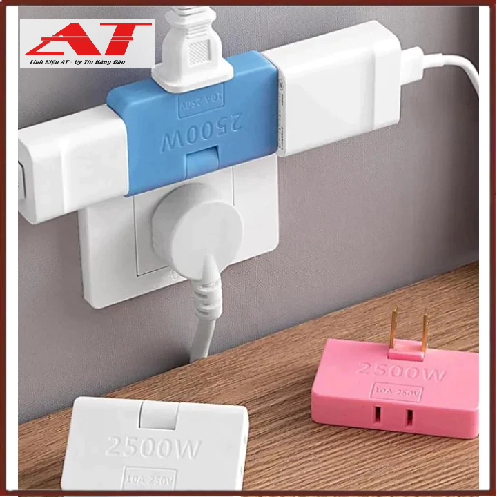 Convenient 3500W Flat Socket Split Connector - 3 Socket Split Socket ...
