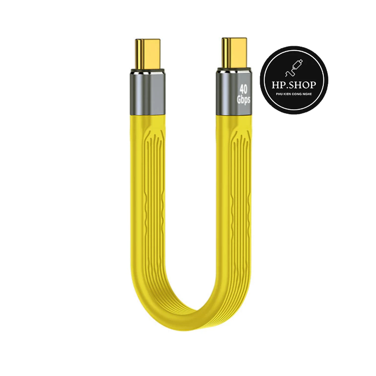 Short Type C cable using EMark chip, bending video output, charging ...