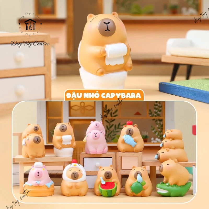 Collectible BLIND BOX model statue BLIND BOX mini model cute CAPYBARA ...
