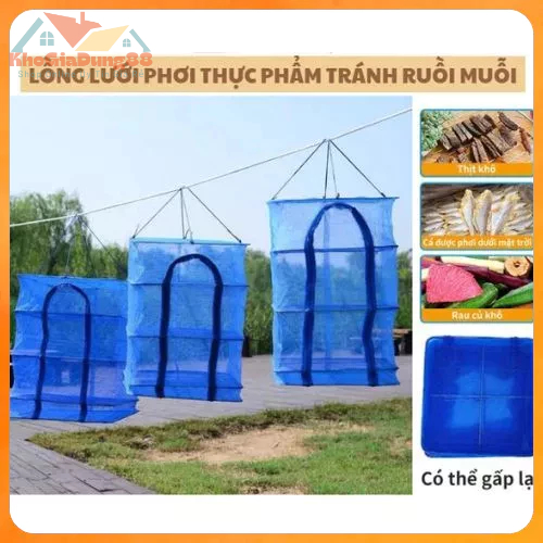 4-tier Drying Cage Avoids Food From Insects, Fish Drying Cage Ensures ...