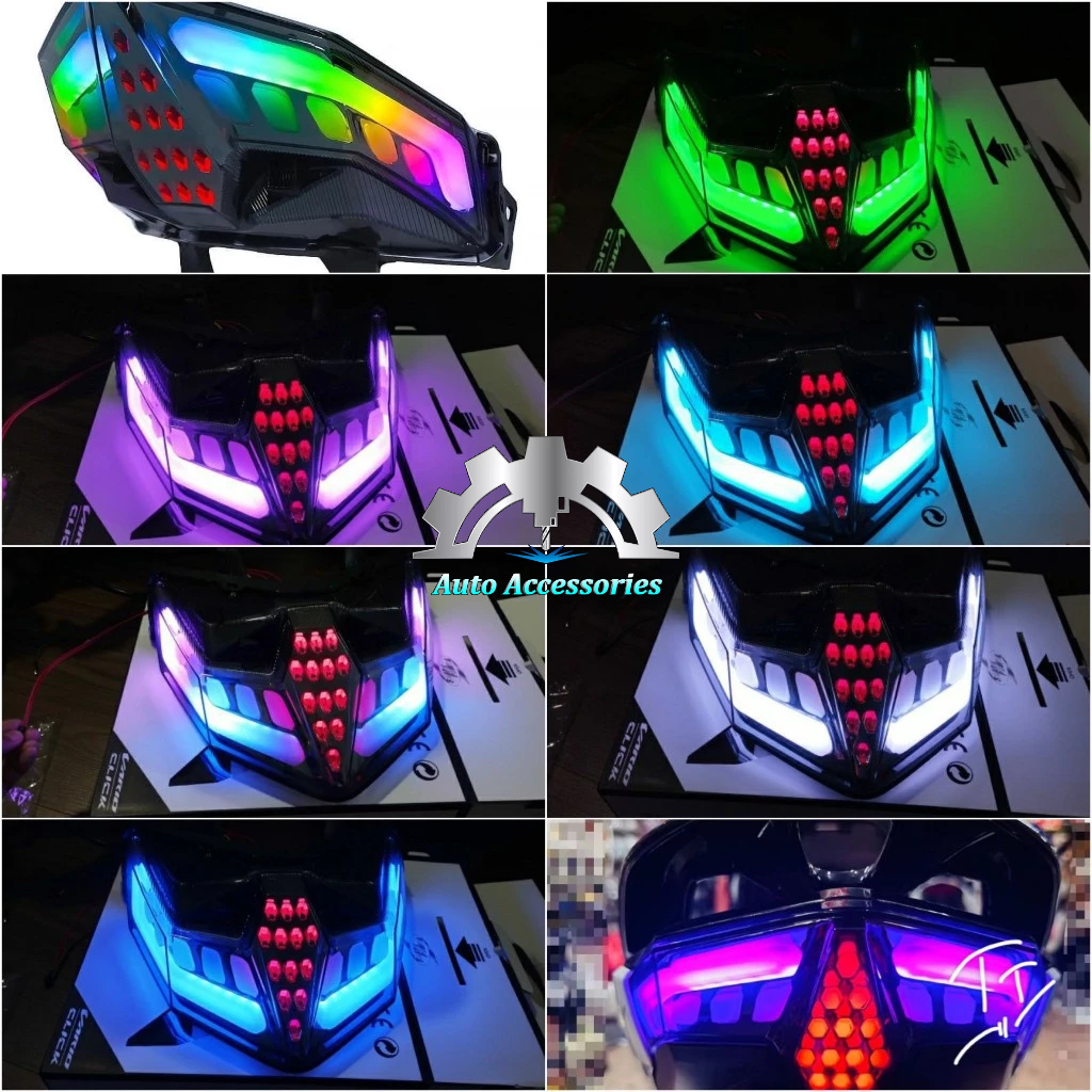 VARIO CLICK 125/150 rear driving lights (model 2019-2023), custom tail ...
