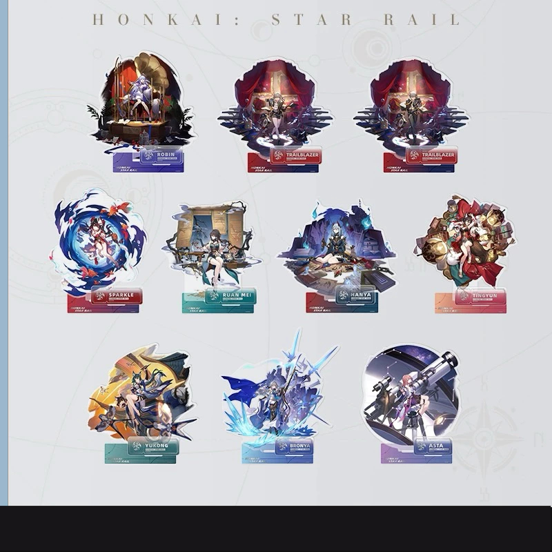 [Honkai: Star Rail](Genuine] Standee Displays HSR Character Of Destiny ...