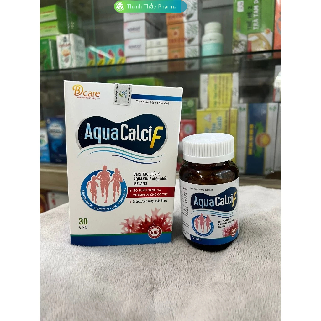 Aqua Calcium Oral Supplements Calcium From Seaweed AQUACALCIF - Box Of ...