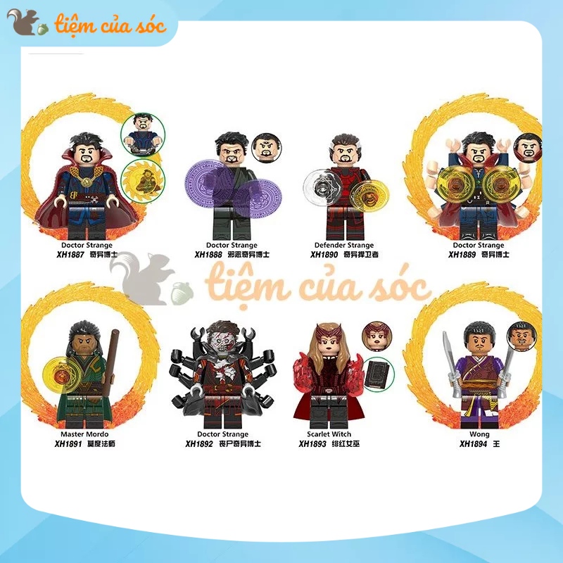 Doctor strange model assembled toy minifigures doctor strange ...