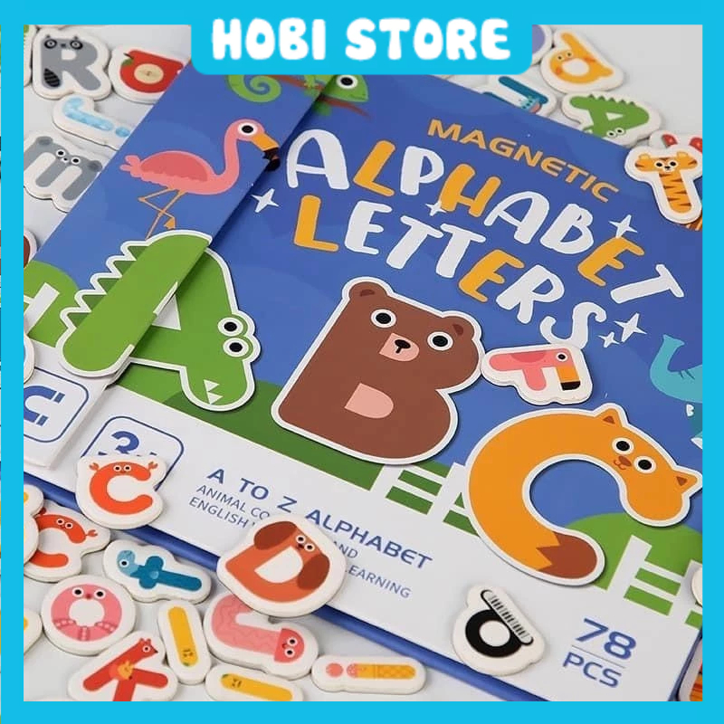 Alphabet letter magnetic Alphabet, language learning toy, smart ...