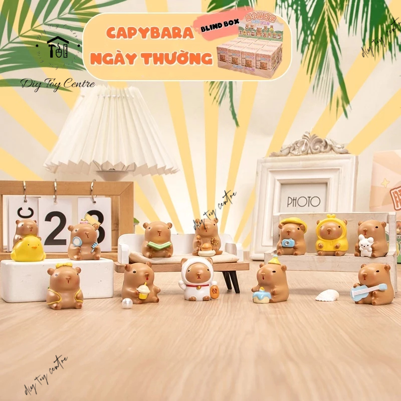 BLIND BOX BLIND BOX toy (1 odd model) capybara capybara mini model ...