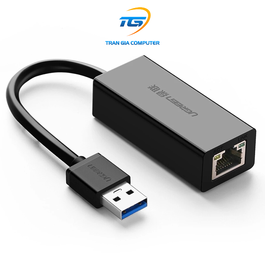 10/100/1000mbps USB 3.0 to LAN Adapter - Ugreen 20256 | Shopee Malaysia