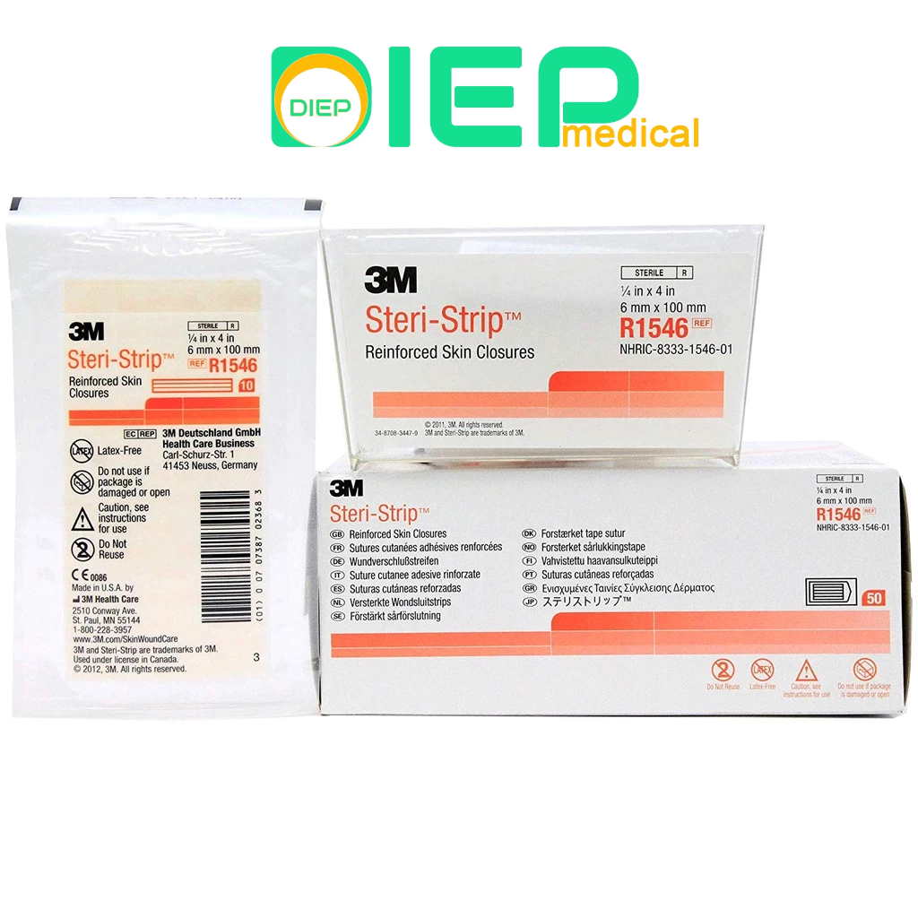 3m Steri-Strip R1546 (6mmx100mm) 1 BAG - Steri Strip 1546 leather ...