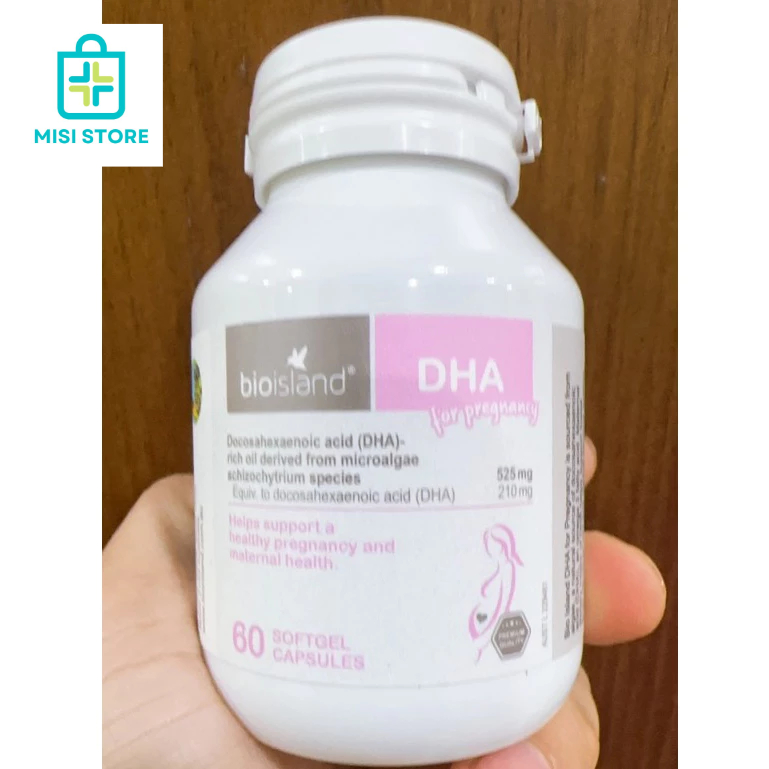 (With Chemist Stamp) Bioisland Pregnancy DHA, 60 tablets (Pregnancy DHA ...