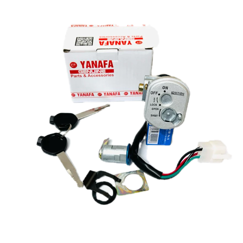Wave Rs 4-wire square lock for 50cc student bike / 100cc Yanafa train ...