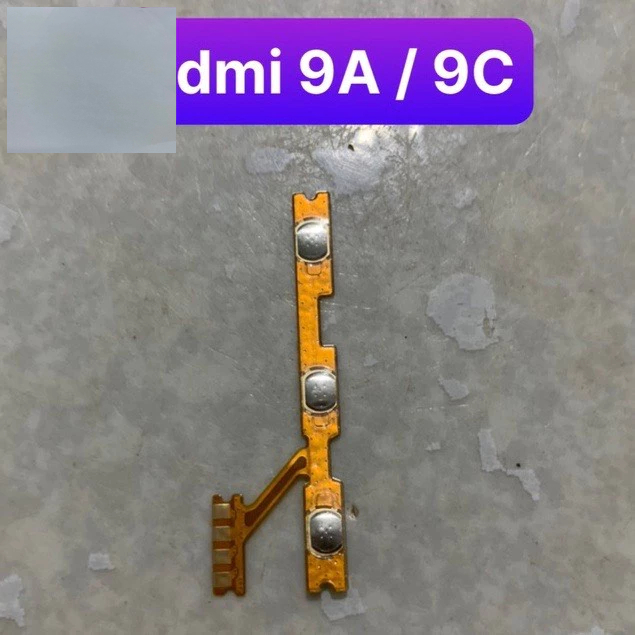 Genuine Power Cable / Volume Cable xiaomi redmi 9A / redmi 9C Shared ...