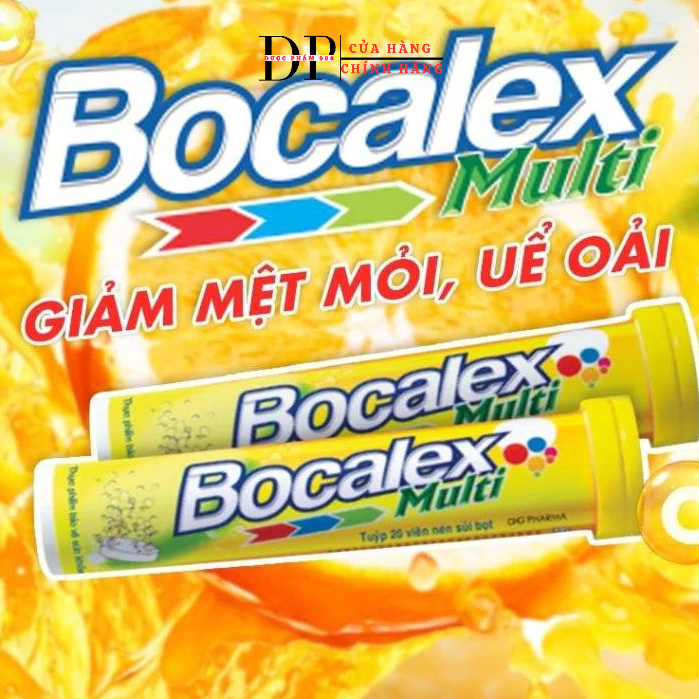 Bocalex Multi DHG Effervescent Tablets supplemented with multivitamins ...