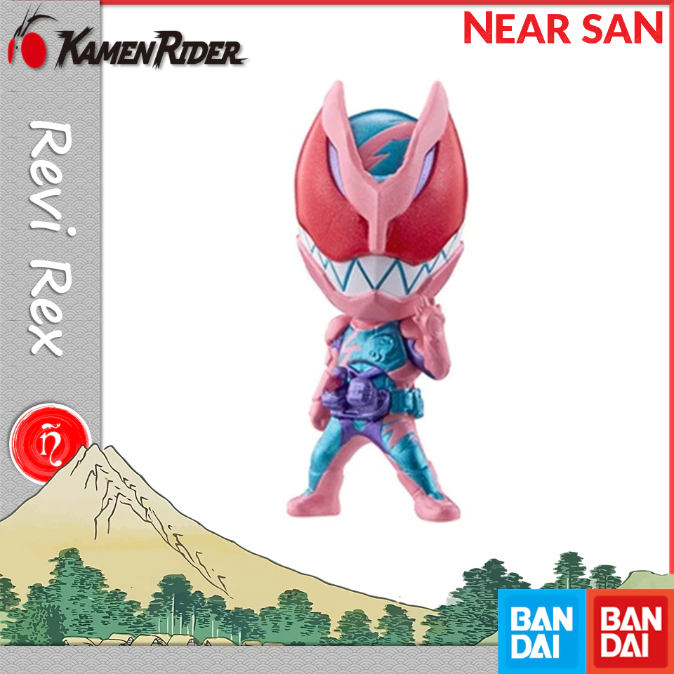 Revi rex genome kamen rider capsule model gashapon revice bandai ...