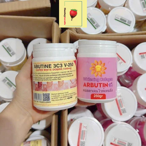 Arbutine 3C3 Whitening Cream Mixed with Body Cream to Whiten Skin ...