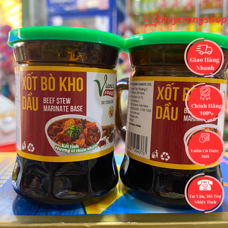 Vinaco Braised Beef Sauce with Oil | Shopee Malaysia