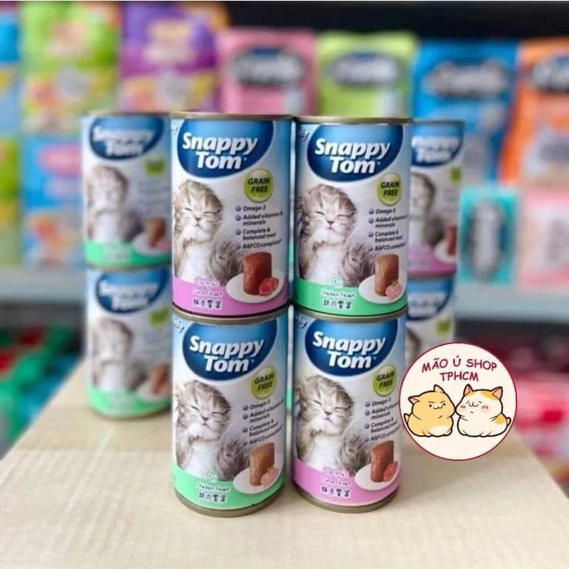 PATE BABY SNAPPY TOM CAN 150G - SUPER NUTRITIONAL PATE FOR KITTENS ...