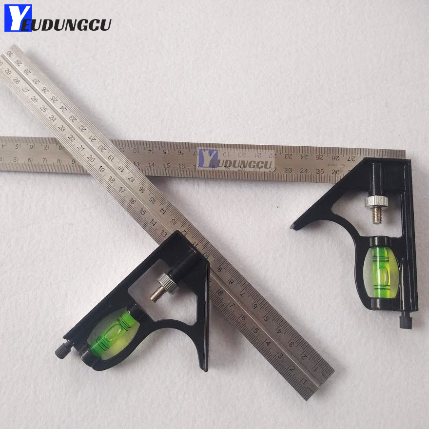 30cm Multi-Purpose Square and 45 Degree Angle Ruler - Ideal tool for ...