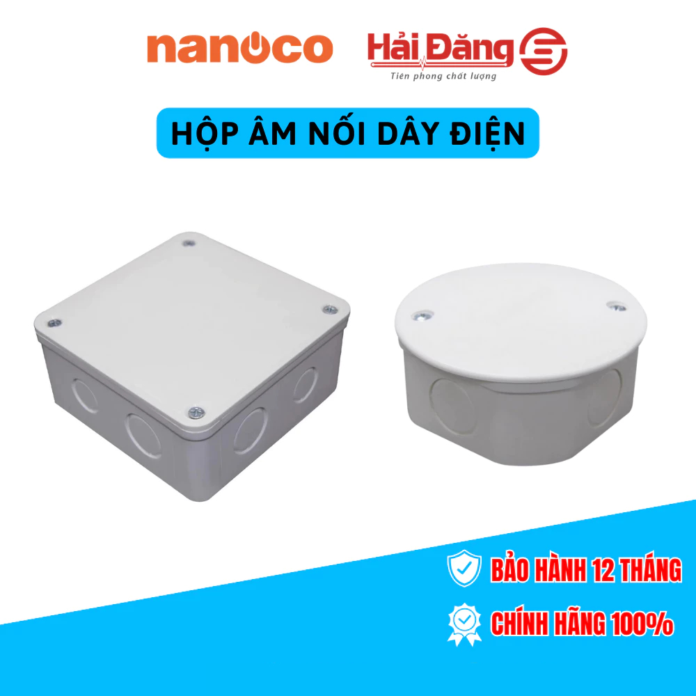 Nanoco PVC electrical wiring box - Concealed electrical wiring base ...