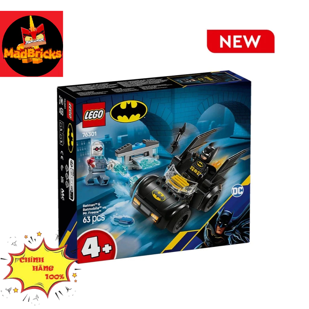 Lego SUPERHEROES 76301 Assembly Toy Batman and Vehicle Fighting Mr ...