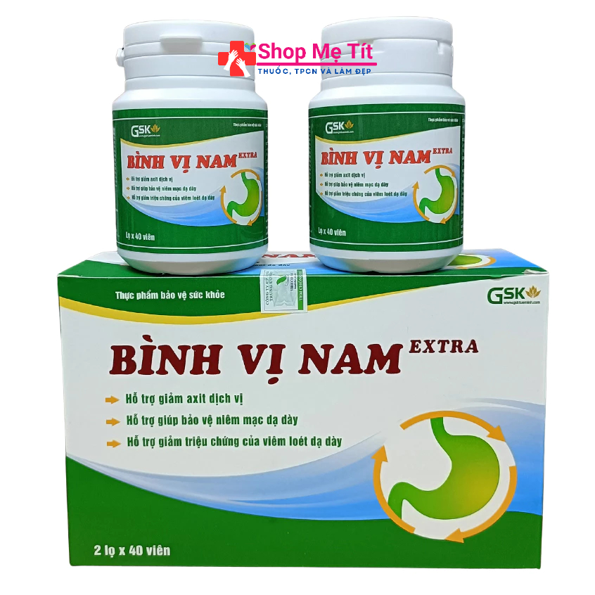 Binh VI NAM Extra - Supports reducing gastric acid, protects the ...