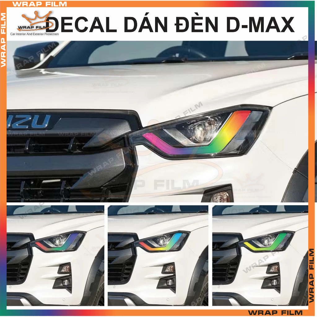 Isuzu Dmax light Decal | Shopee Malaysia