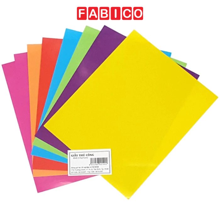 Pack of 7 Large Glueless Craft Paper Colors (17 x 22 cm) | Shopee Malaysia