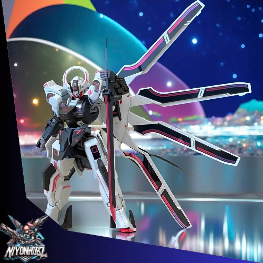 Jms HG Schwarzette 1/144 Scale Model Kit (Includes Base + Water Decal ...