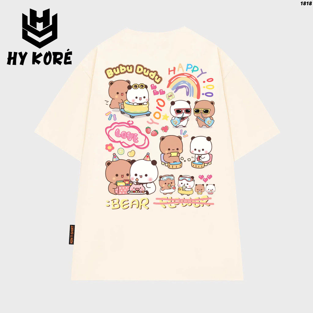 Loose Format T-SHIRT HY KORÉ Bubu Dudu Birthday 1818 CUTE, ACTIVE ...
