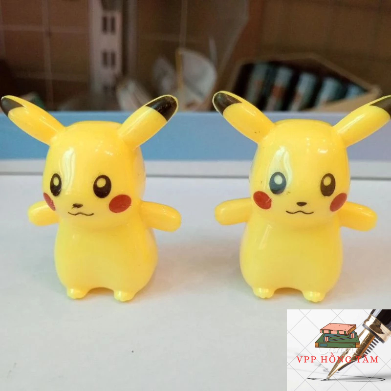 Pikachu-shaped pencil sharpener with safe, clean trash | Shopee Malaysia