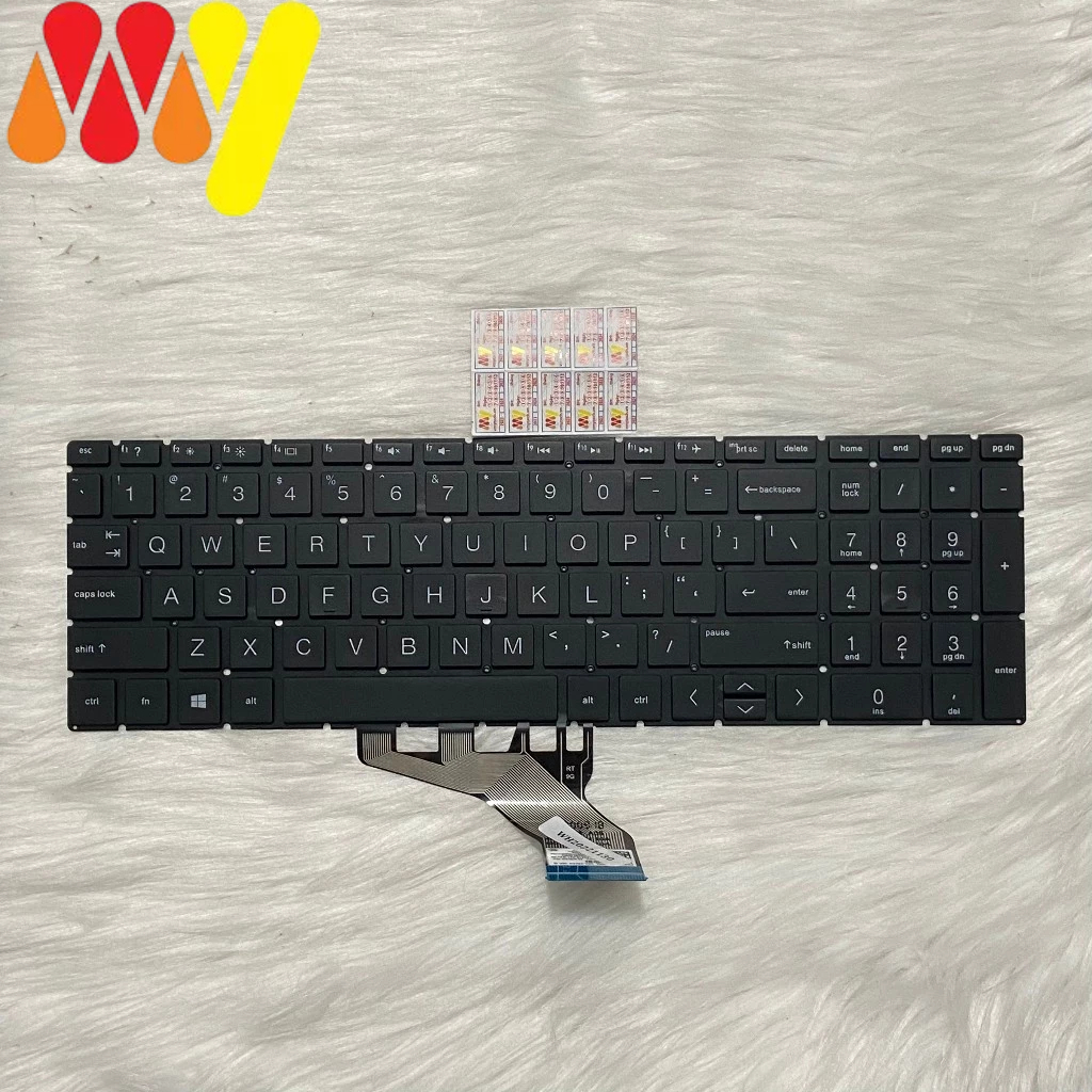 Laptop keyboard HP 15-DA 15-DB 15-CS 15-DX 15-CN 15-CH 17-CA 17-by 250 ...